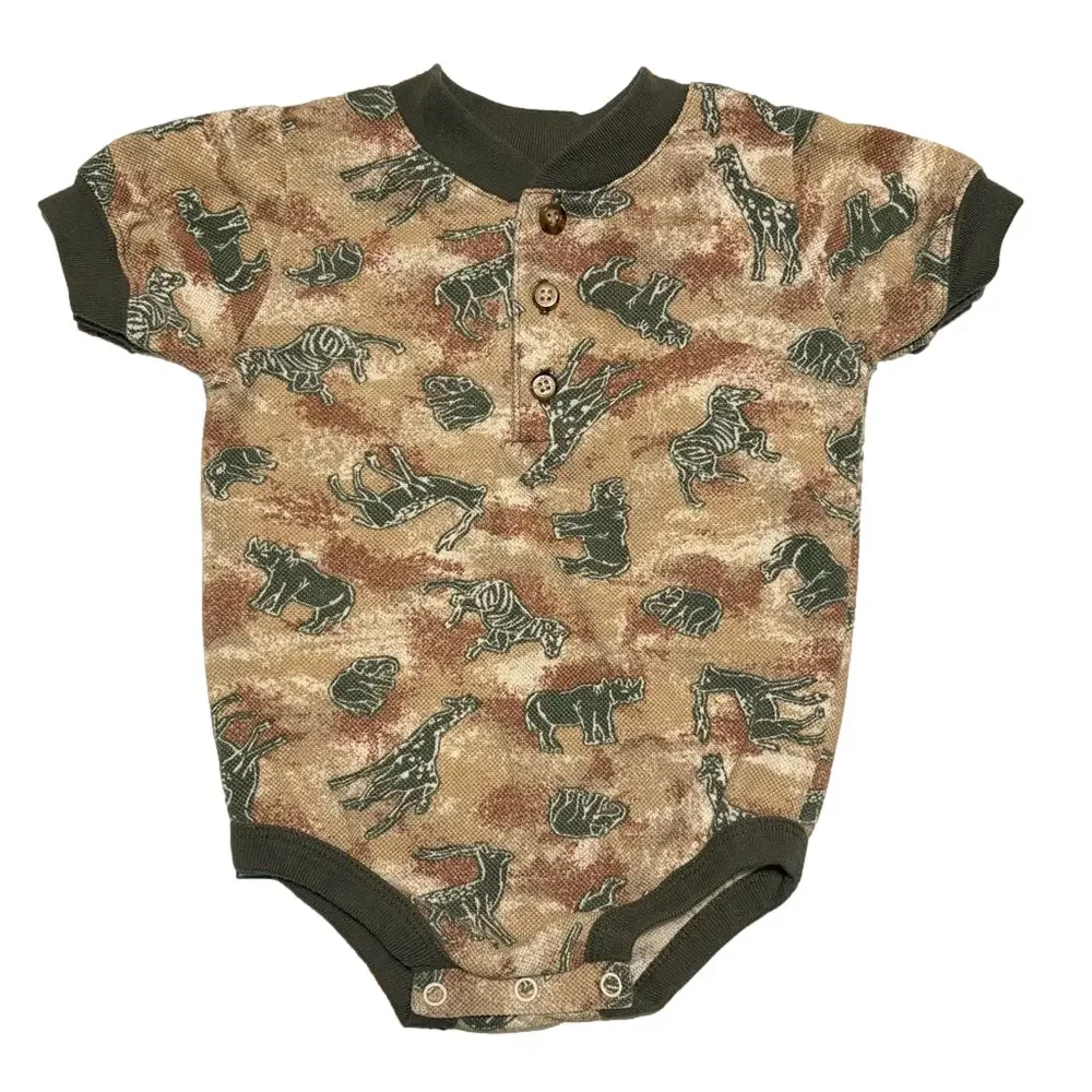 Vintage | One Pieces | Vintage Kids Baby Boy Sprockets Safari One Piece ...